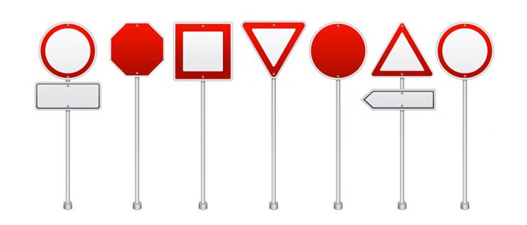 The Difference Between Road Signs Around The World | Front Signs