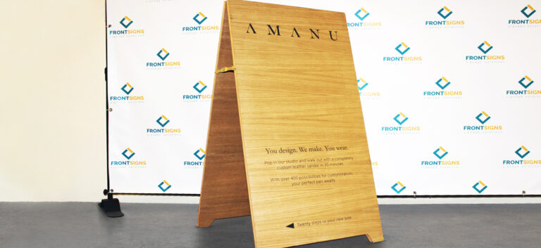 Sandwich Boards - Custom A-Frame Signs