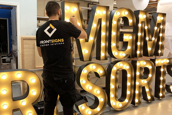 Sign Repair and Replacement | Los Angeles and US wide | Front Signs