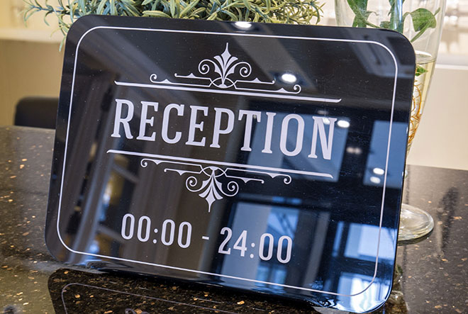 Lobby Signs | Custom Office Reception Signs in Los Angeles | Front Signs