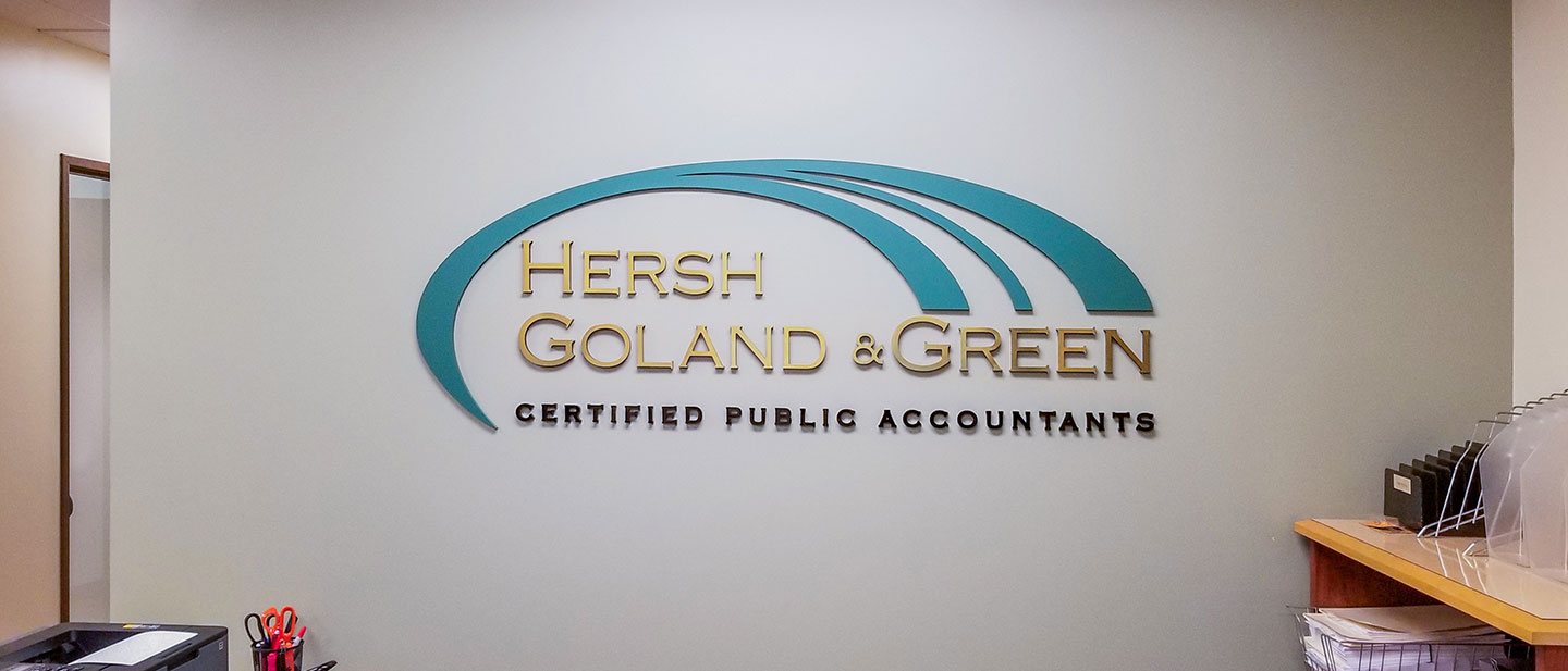 Lobby Signs | Custom Office Reception Signs in Los Angeles | Front Signs