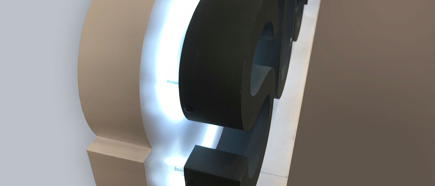 Reverse Channel & Halo Letters | Business Backlit Signs in LA | Front Signs