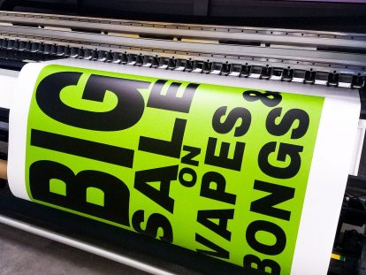 Big sale window decal printing on a vinyl material | Front Signs