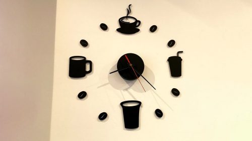 Unique wall watch made of durable acrylic | Front Signs