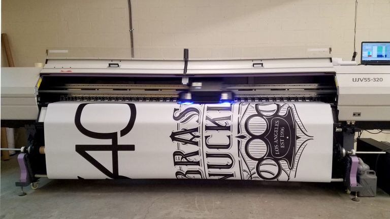 Personalized large vinyl banner printing with UV inks | Front Signs