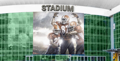 Stadium Signage | Stadium Branding | Los Angeles and US-Wide | Front Signs