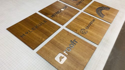 Custom Wooden Signs, Plaques and Displays in Los Angeles | Front Signs