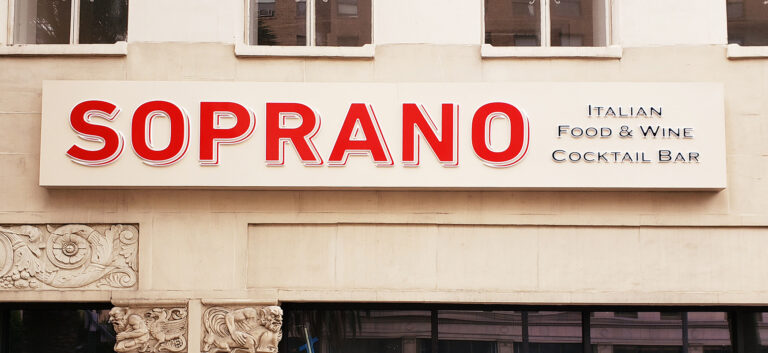 Push Through Signs | Push Through Letters | Front Signs