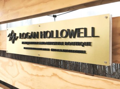 Push Through Signs | Push Through Letters | Front Signs