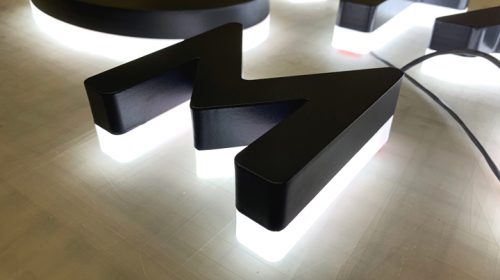 Halo-lit Signs | Halo-lit Channel Letters | Front Signs