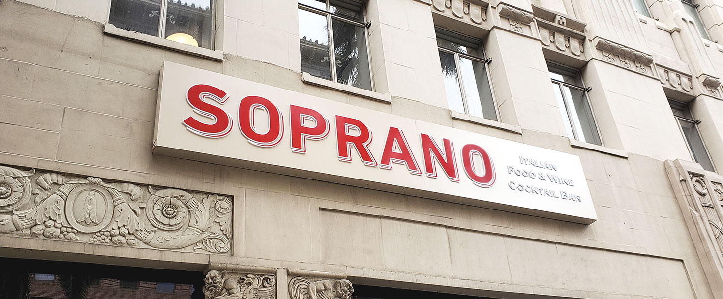 Restaurant Signs | Outdoor Restaurant Signs | Los Angeles | Front Signs