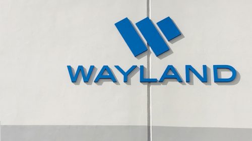 Wayland | outdoor branding with 3D letters | Front Signs