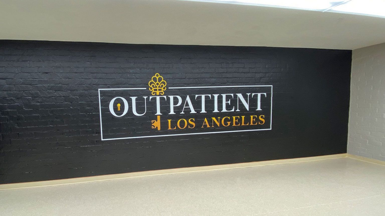 Outpatient Los Angeles interior wall decal | Front Signs