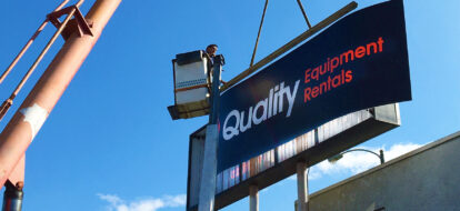 High Rise Signs in LA - Custom Rooftop & Building Displays