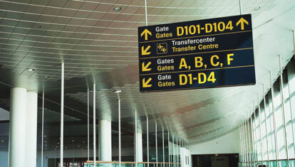 Wayfinding Signage | Directional Signs | Los Angeles, US Wide - Front Signs