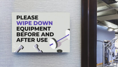 Custom Gym Signs | Gym Signage | Los Angeles, US Wide - Front Signs