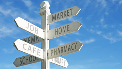 Wayfinding Signage | Directional Signs | Los Angeles, US Wide - Front Signs