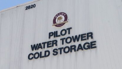 Pilot Brands high rise 3D sign made of aluminum | Front Signs