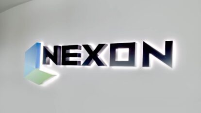 Nexon reverse channel letters with LED lights | Front Signs
