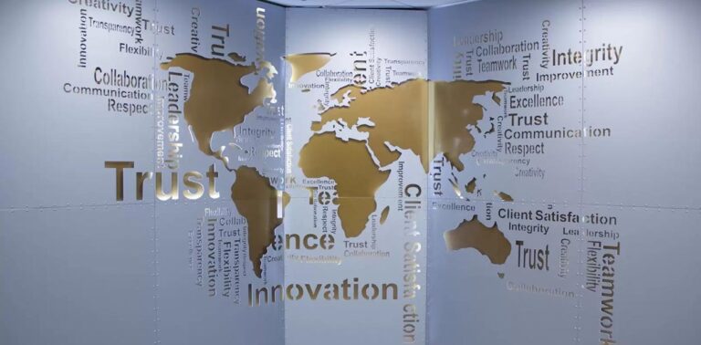 Outstanding Feature Wall Displays for Corporate Settings | Blog