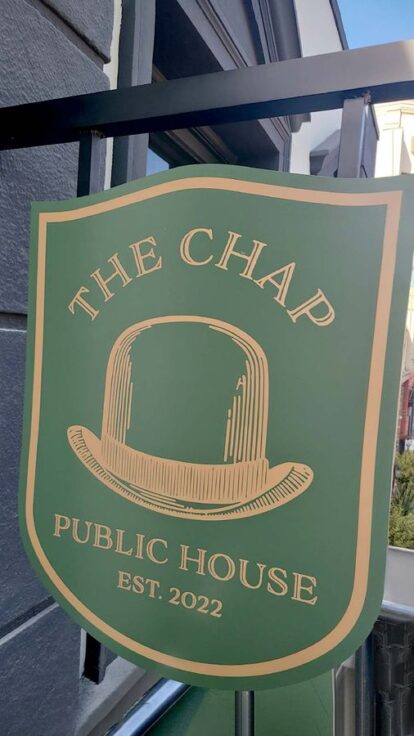 Ten Five Hospitality aluminum sign for branding | Front Signs