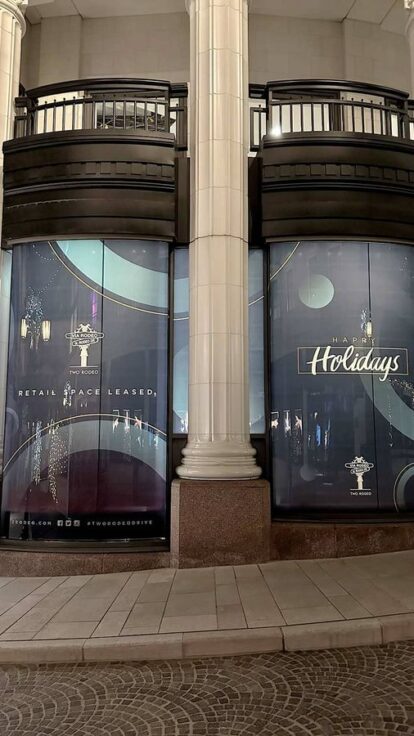 Two Rodeo window decals made of vinyl material | Front Signs