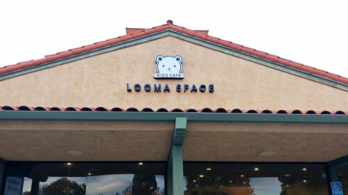 Looma Space 3D sign for exterior branding | Front Signs