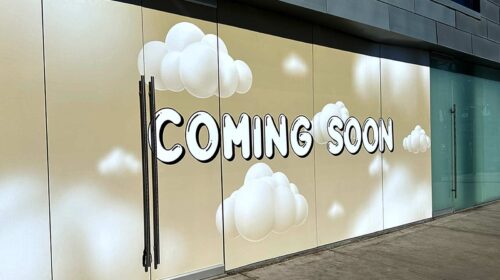 NUAGE Beauty House store signs for advertising | Front Signs