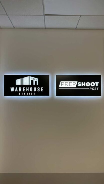 3BMG light up signs for promotional purposes | Front Signs