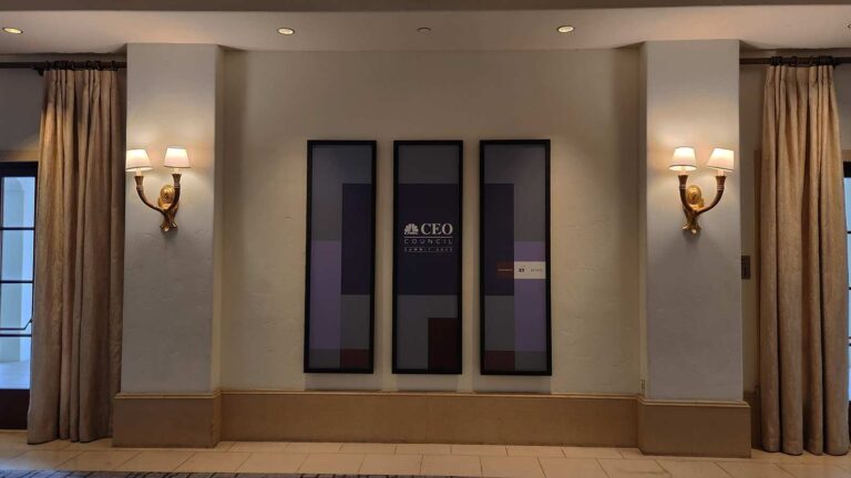 CNBC interior signs for decorative purposes | Front Signs