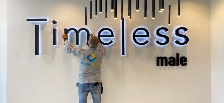 Wall Signage | Wall Mounted Signs for Business | Front Signs