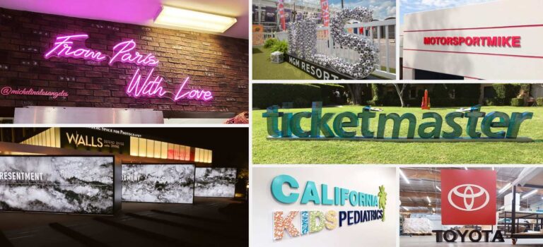 3D Acrylic Letters and Signs for Branding Campaigns | Front Signs