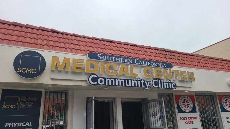 Southern California Medical Center outdoor sign replacement | Front Signs