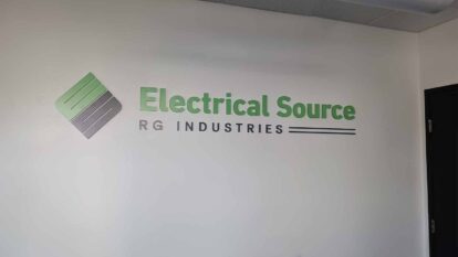 Electrical Source Holdings 3D signs for interior branding | Front Signs