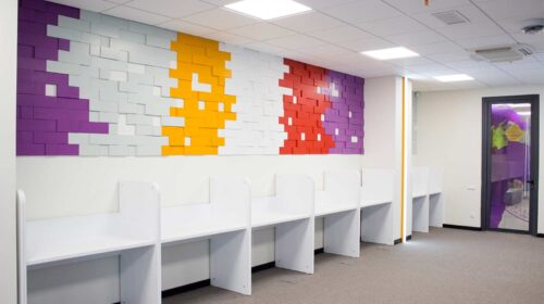 Colorful PVC wall signs for office decoration | Front Signs