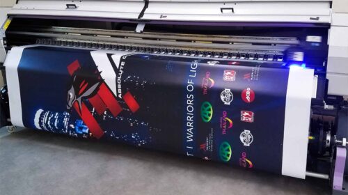 Custom vinyl banner printing for an event | Front Signs