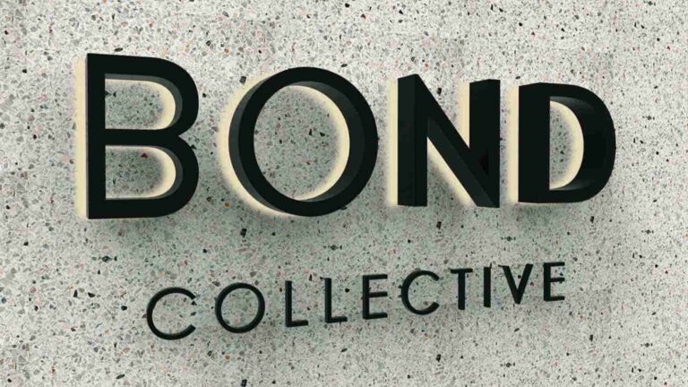 Bond Collective business sign graphic design | Front Signs