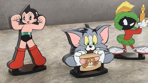 Free standing cartoon characters made of ultra board | Front Signs