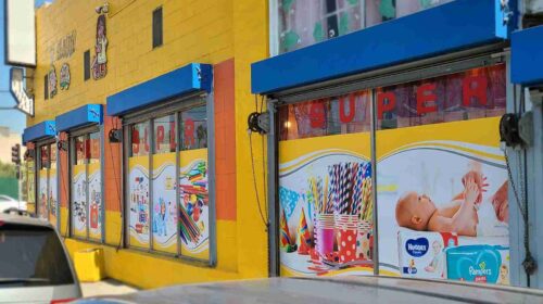 Storefront window branding with custom decals | Front Signs