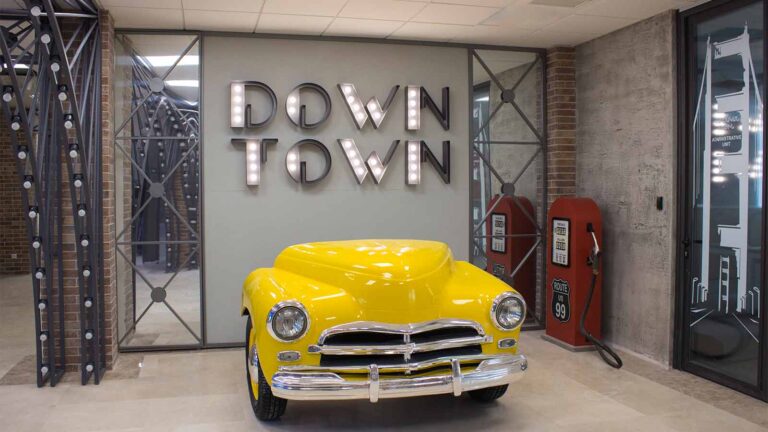 Car office decor and wall-mounted marquee letters | Front Signs