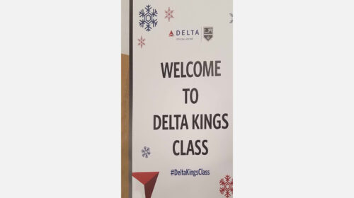 Welcoming gatorboard sign for Delta Kings Class | Front Signs