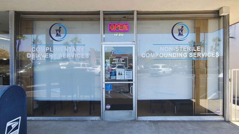 Storefront branding with custom vinyl lettering | Front Signs