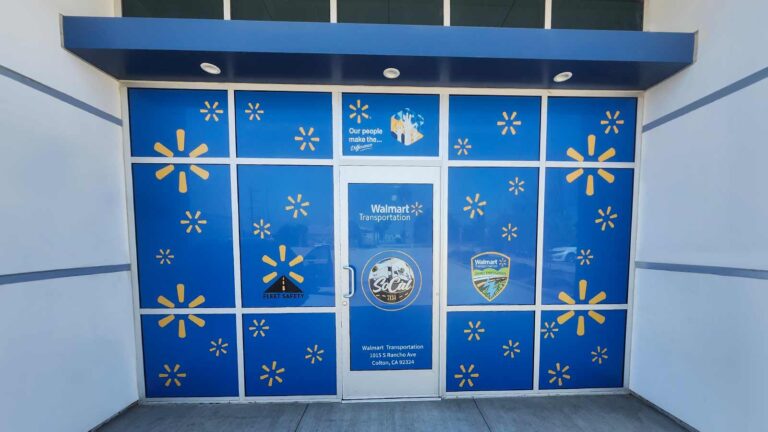 Walmart Window Decals for Outdoor Branding and Decoration | Front Signs