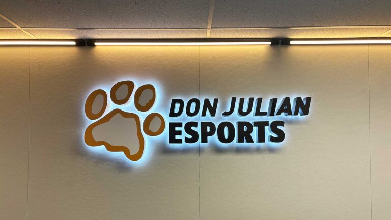 Interior branding sign with back illumination | Front Signs